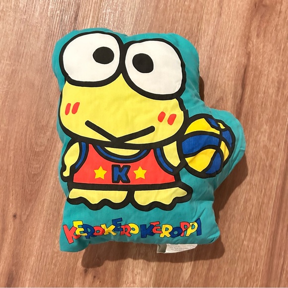 Sanrio | Toys | Vintage Kerokero Keroppi Sanria 994 Pillow By Saito ...
